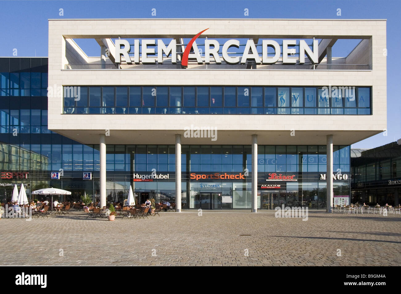 Germany Bavaria Munich Riem-Arcaden Stock Photo - Alamy