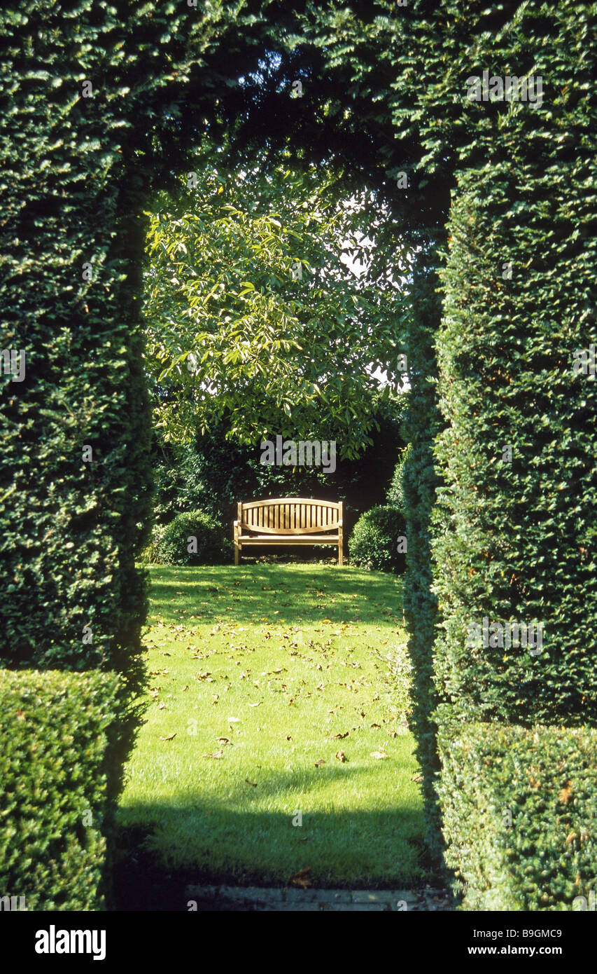 Germany North Rhine-Westphalia Bergisches Land Haan-Gruiten hedges ...
