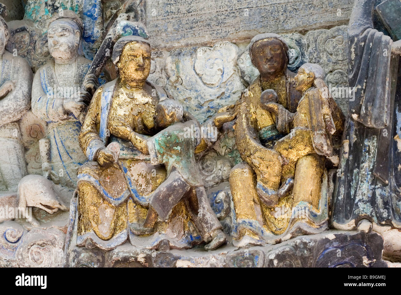 Dazu cave art china hi-res stock photography and images - Alamy