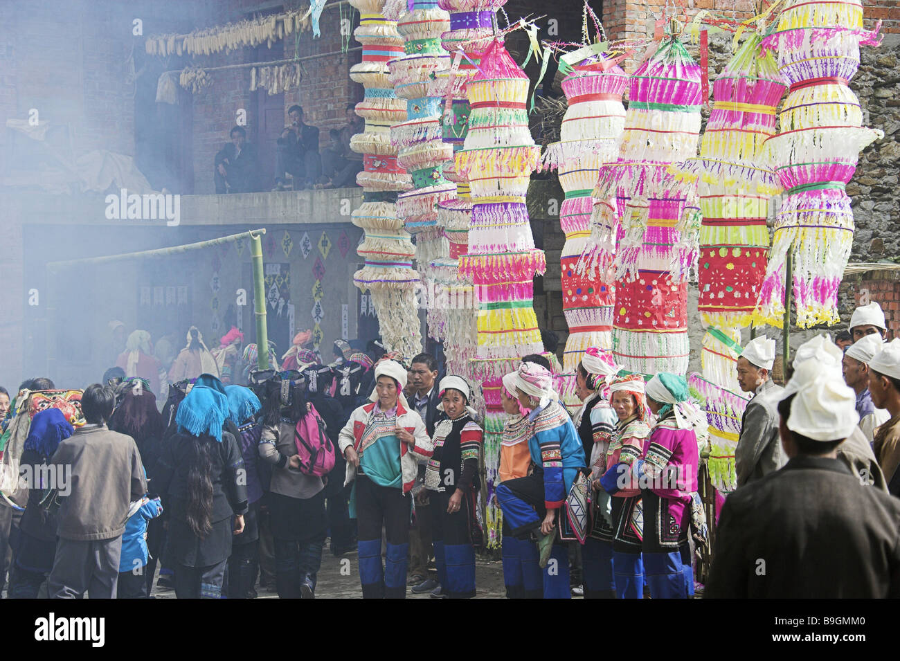 Asia China Kunming burial-ceremony Asia burial burial-rite custom-hood ...