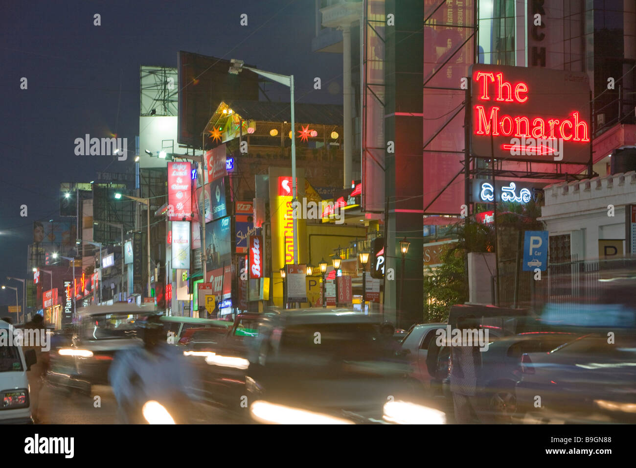 Brigade road bangalore hi-res stock photography and images - Alamy