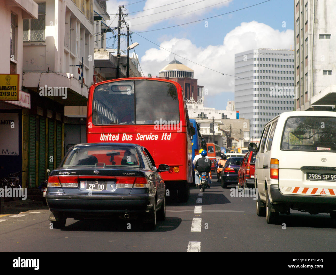 Traffic jam mauritius hi-res stock photography and images - Alamy