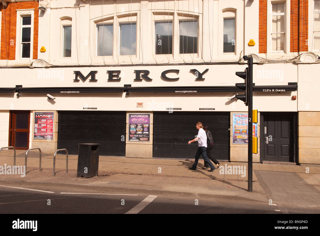 Mercy nightclub bar in Norwich,Norfolk,Uk Stock Photo - Alamy