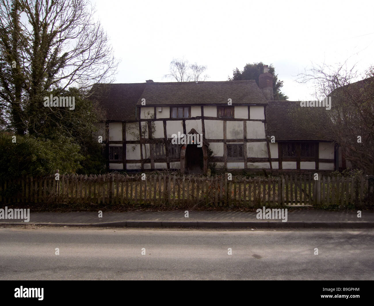 eardisley black and white village in herefordshire Stock Photo - Alamy