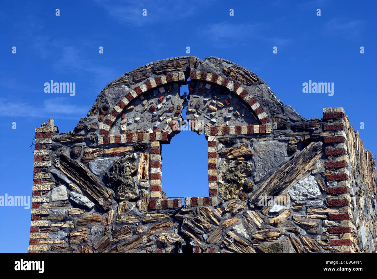 Remnants of Rock Building Stock Photo - Alamy