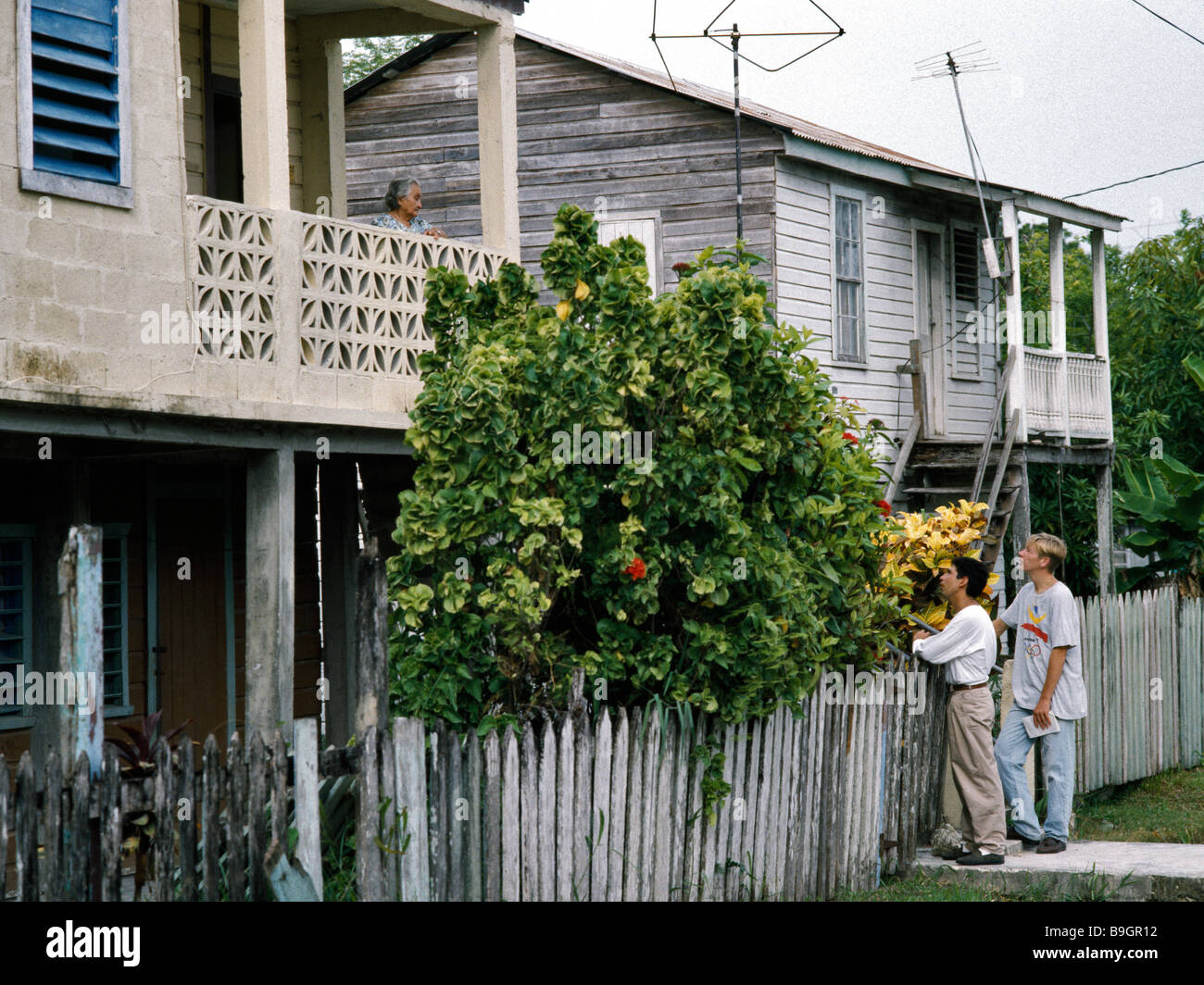 Native indigenous adults male female corozal hi-res stock photography ...