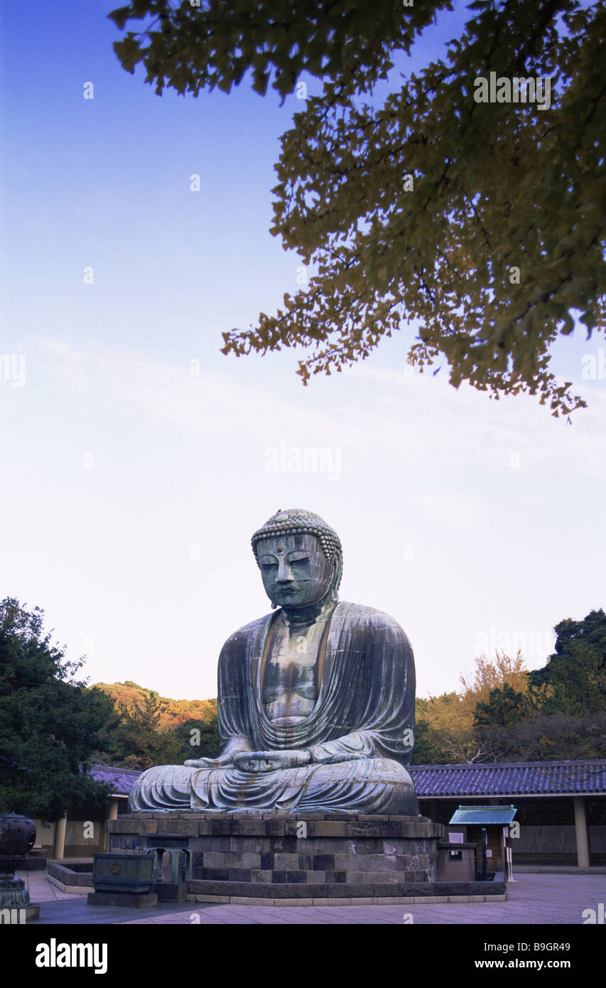 Japan Kamakura big Buddha "Daibutsu" autumn series Asia Honshu Tokyo ...