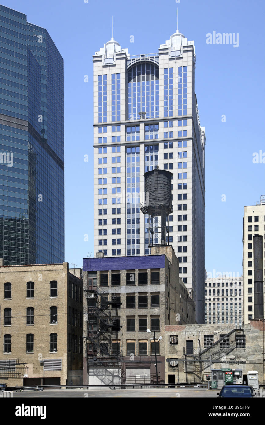 usa Illinois Chicago high-rise Stock Photo - Alamy