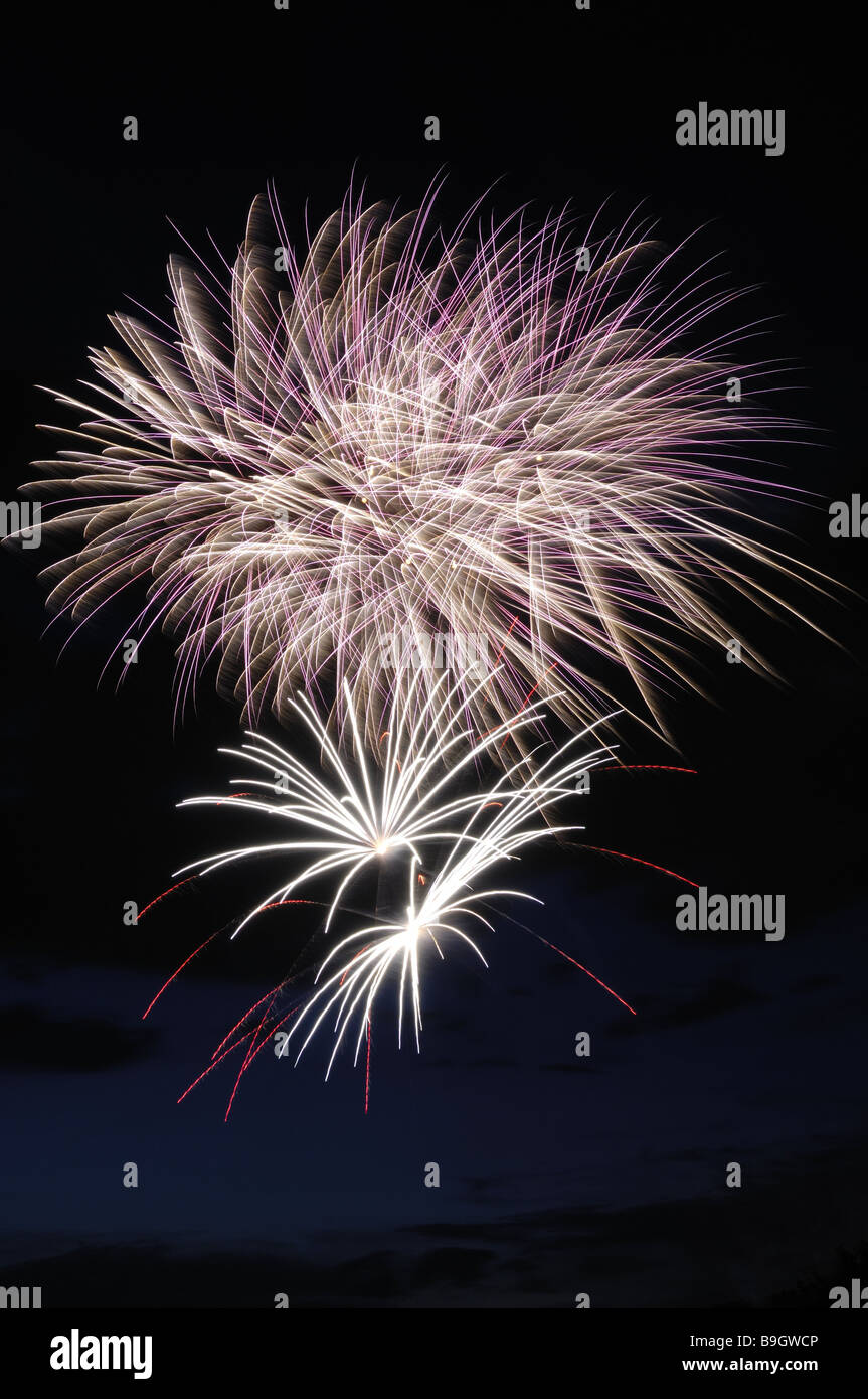 Night-heaven fireworks series evening-heaven heaven night darkness ...