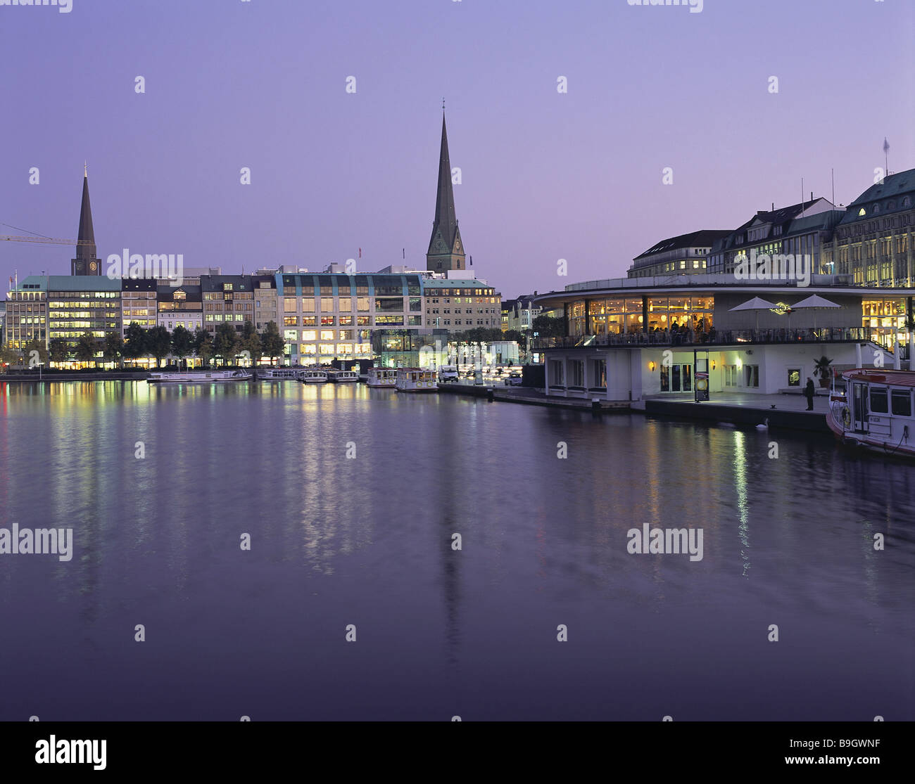 Alster pavilion hi-res stock photography and images - Alamy