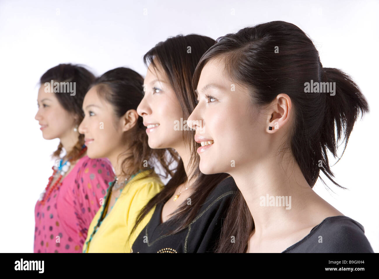 Side braids hi-res stock photography and images - Alamy
