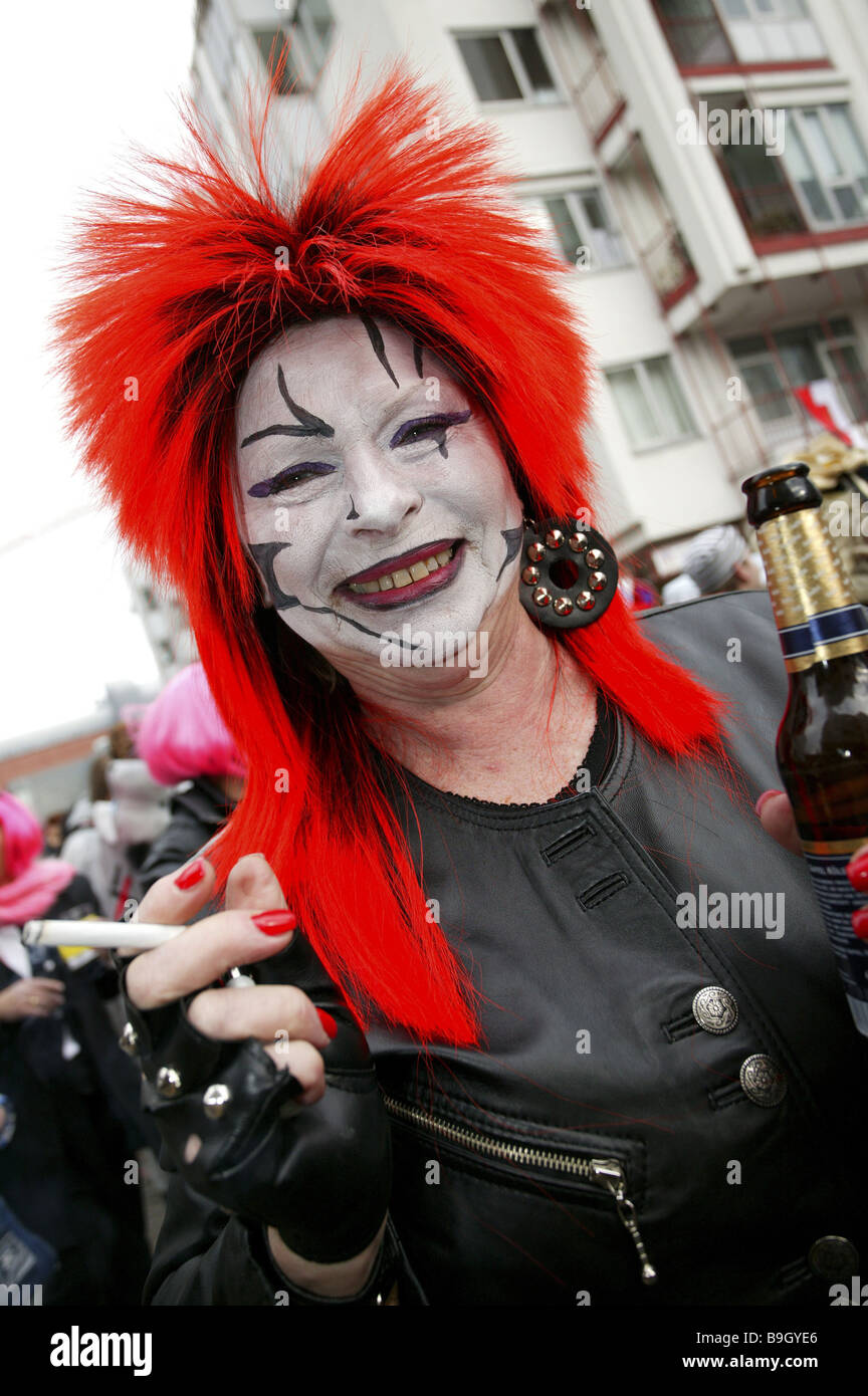Celebrate carnival people Stock Photo - Alamy