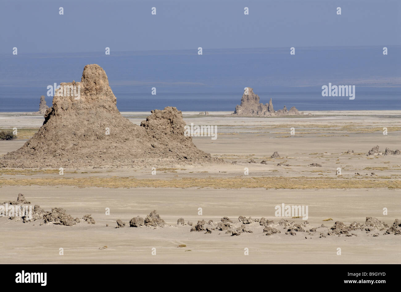 Dschibuti mountain-desert Abbe-lake Africa East-Africa Djibouti ...