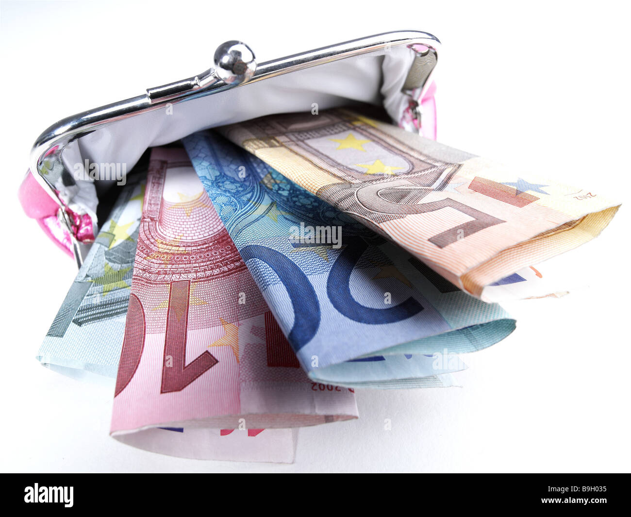 10 5 euro note purse hi-res stock photography and images - Alamy