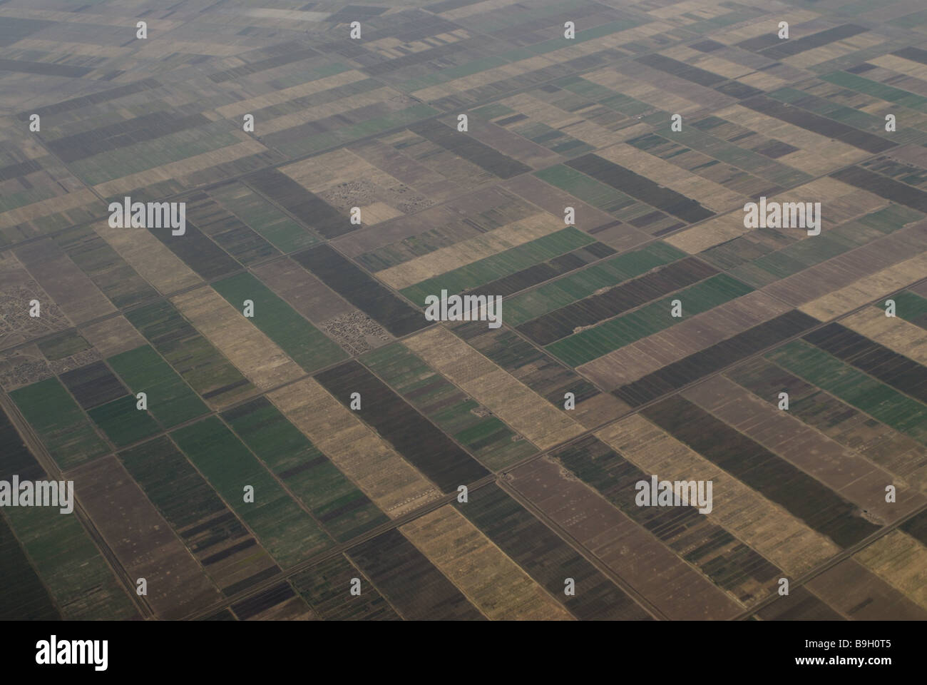 Sudan field-landscape aerial-shot Africa Central-Africa landscape ...