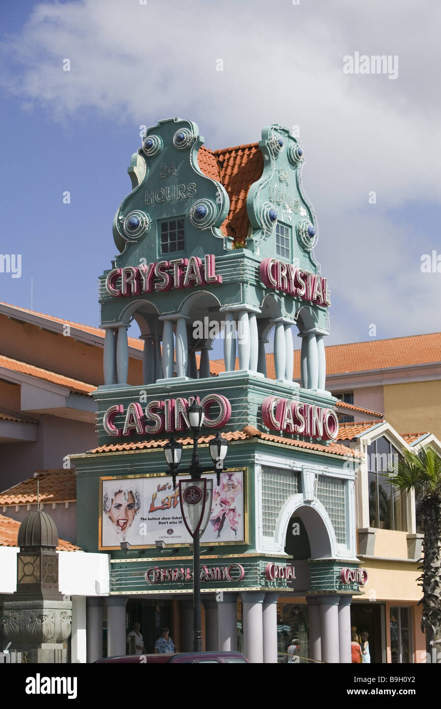 Aruba Oranjestad buildings architecture colonial-style Dutch Crystal ...