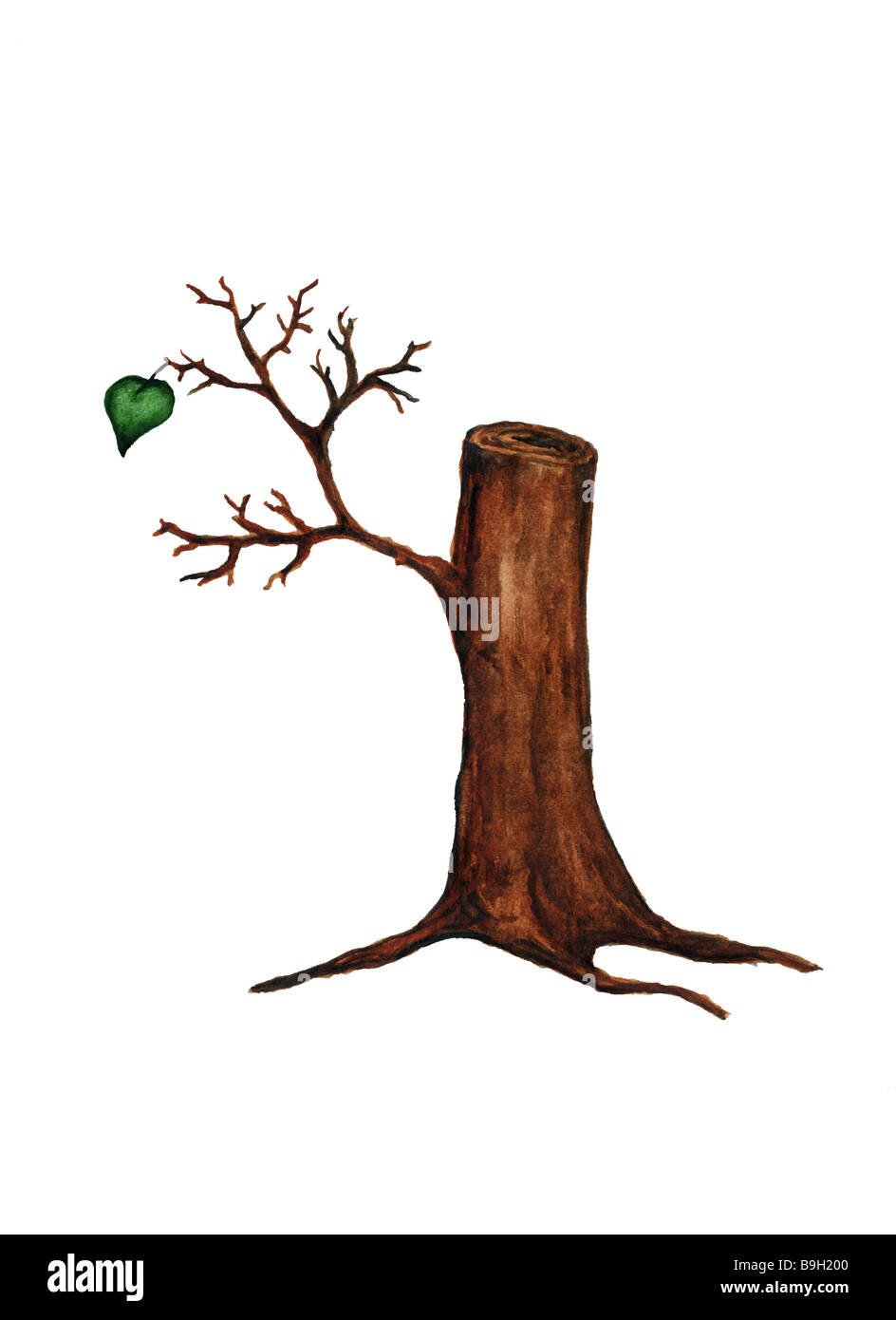Log cut-out illustration Stock Photo - Alamy