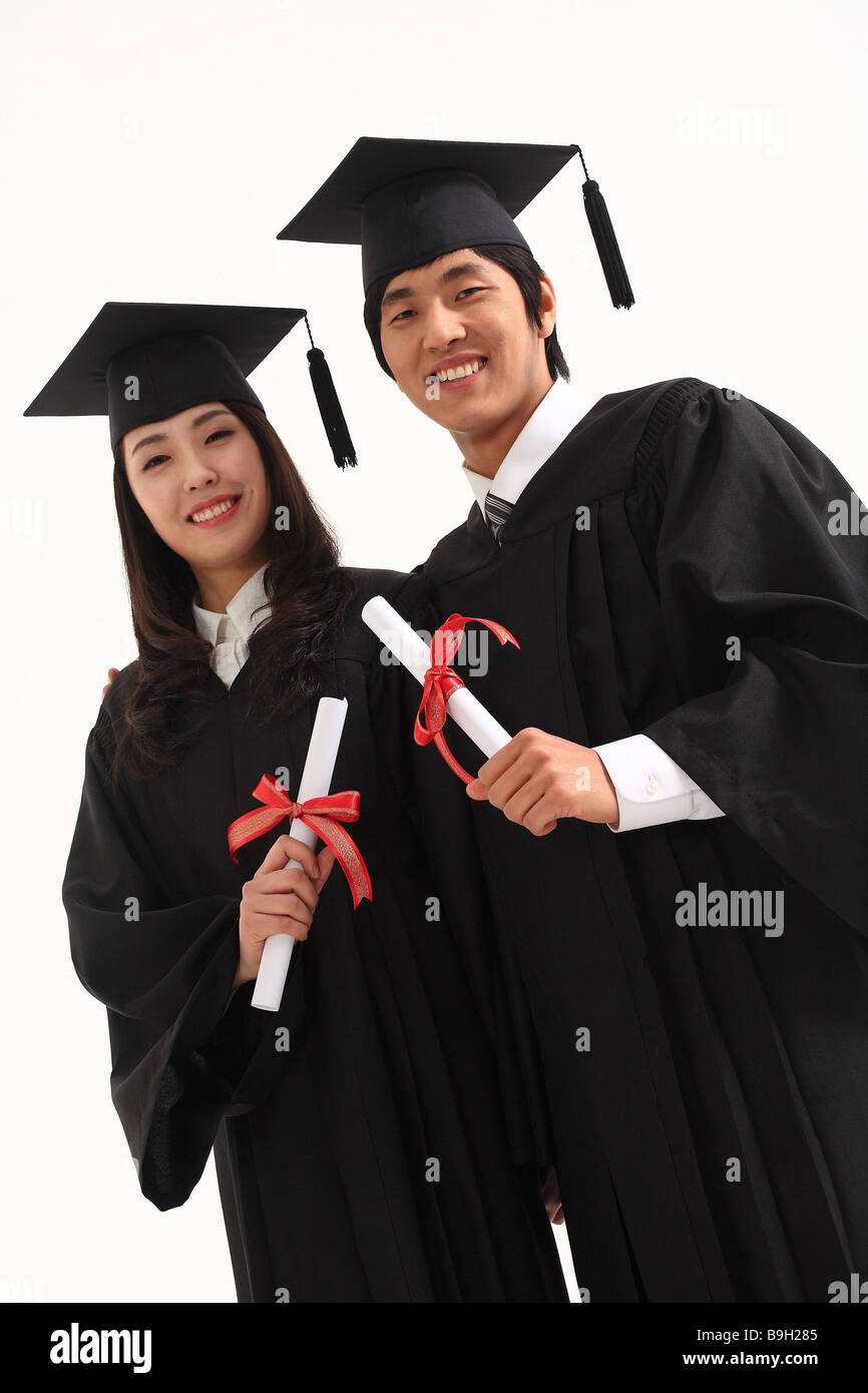 Asian Graduation People Stock Photo - Alamy