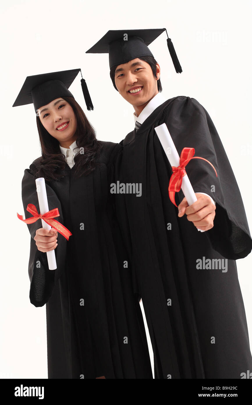 Asian Graduation People Stock Photo - Alamy