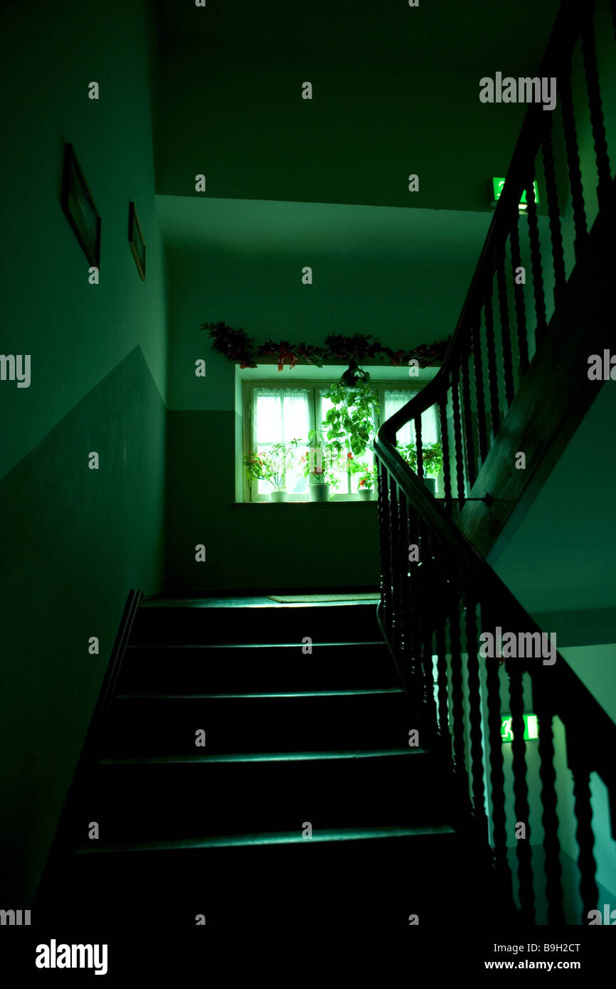 Tenement stairwell hi-res stock photography and images - Alamy