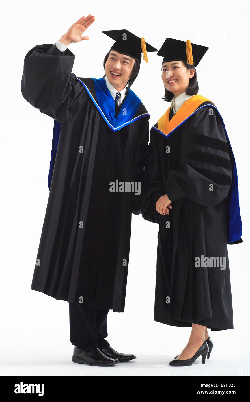 Asian Graduation People Stock Photo - Alamy