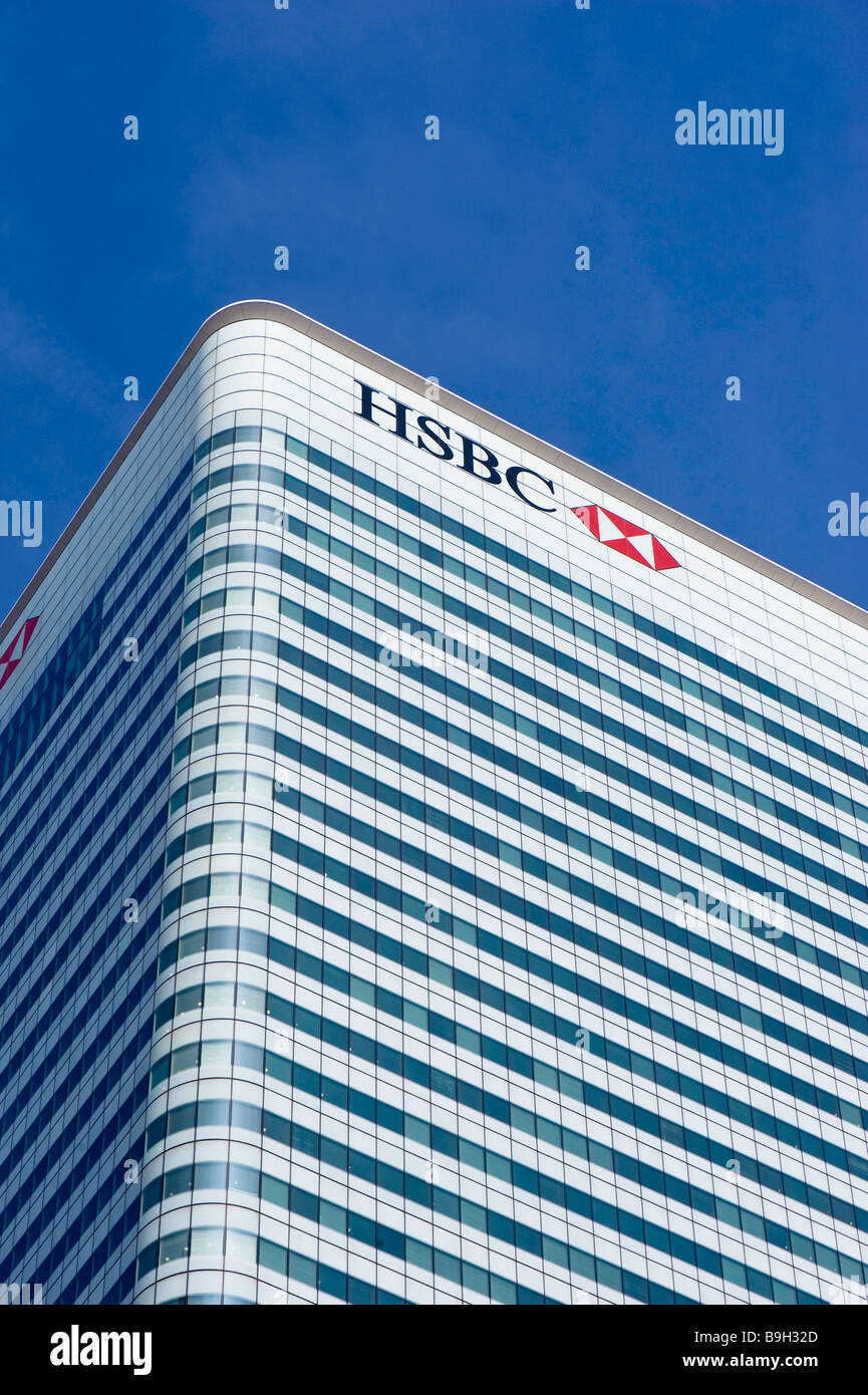 Hsbc docklands hi-res stock photography and images - Alamy