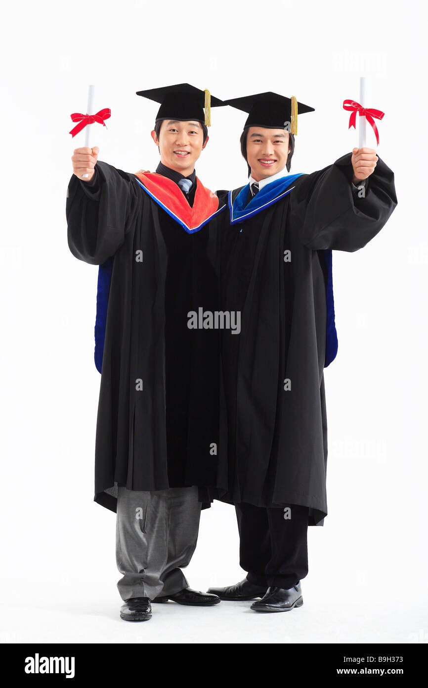 Asian Graduation People Stock Photo - Alamy