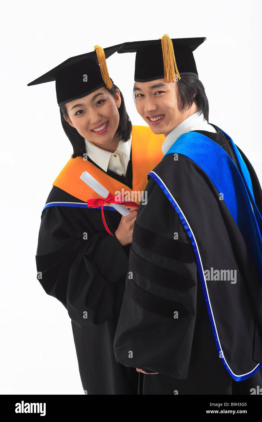 Asian Graduation People Stock Photo - Alamy