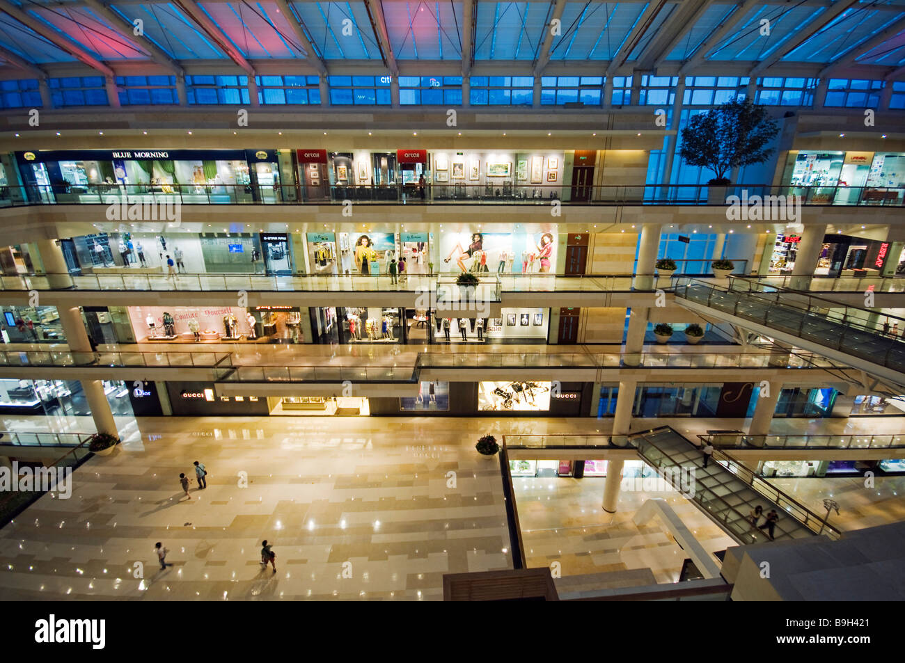 China, Beijing. Financial Street designer shopping center Stock Photo ...