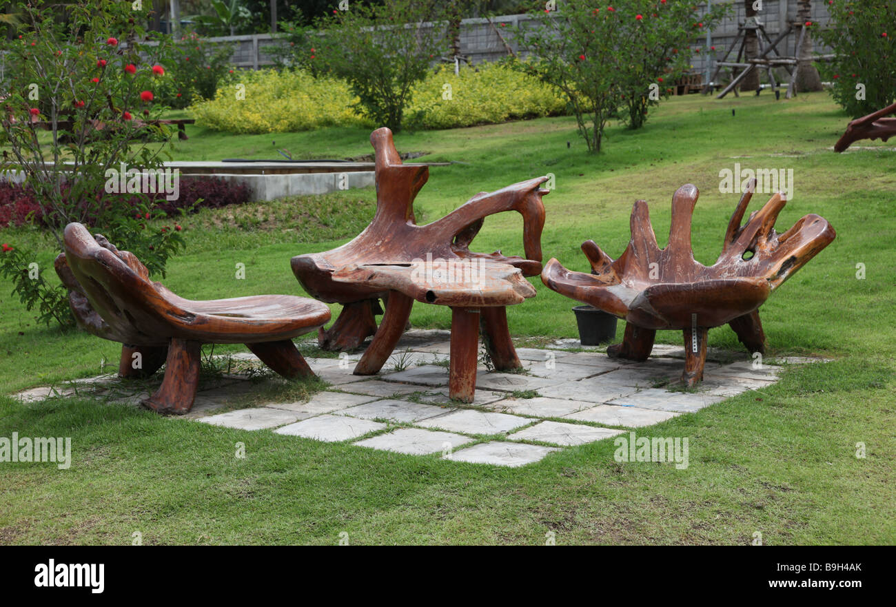 Root seats with root table on grass hi-res stock photography and images ...