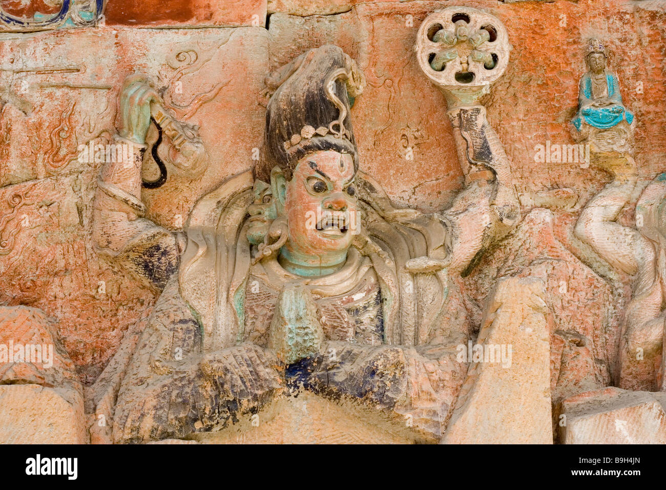 Dazu Rock Carving Grottoe Baodingshan No 22 cave Chongqing China Asia ...