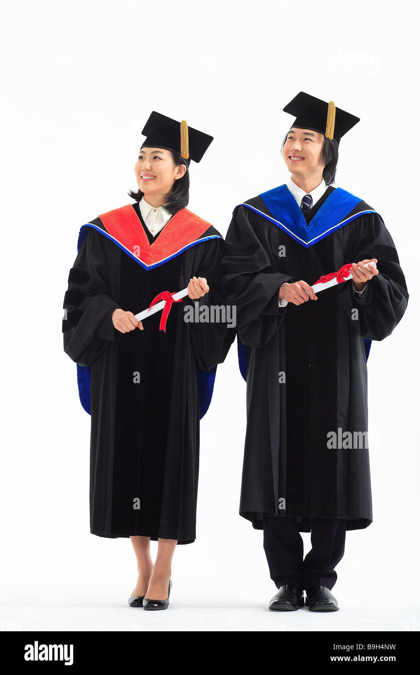 Asian Graduation People Stock Photo - Alamy