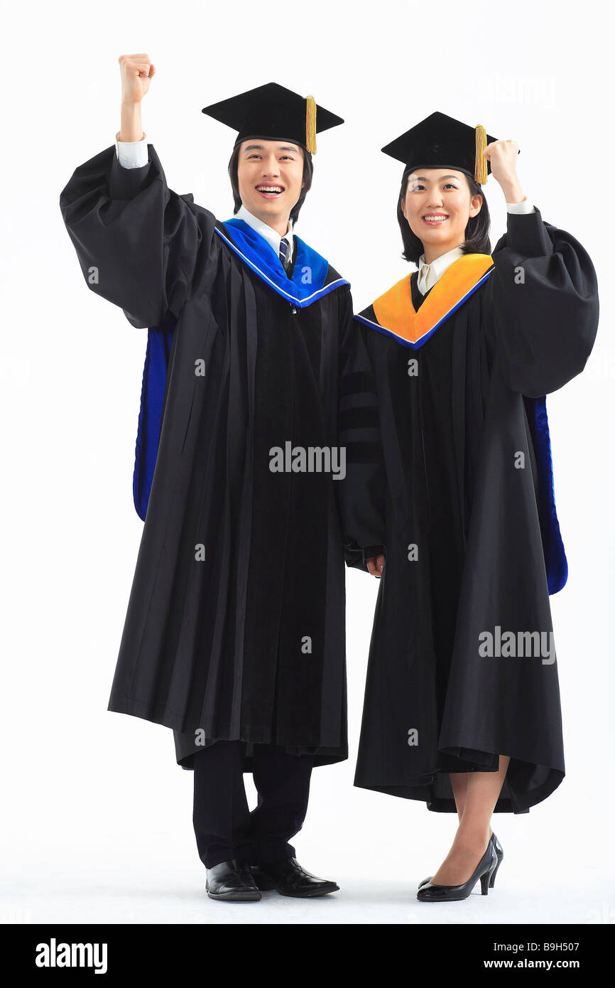 Asian Graduation People Stock Photo - Alamy