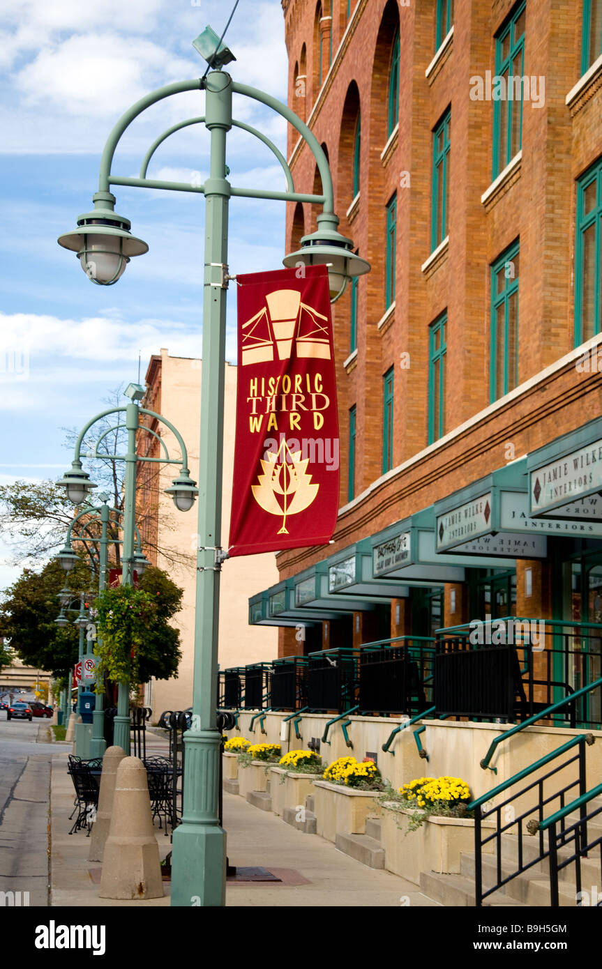 Wisconsin milwaukee historic third ward hi-res stock photography and ...