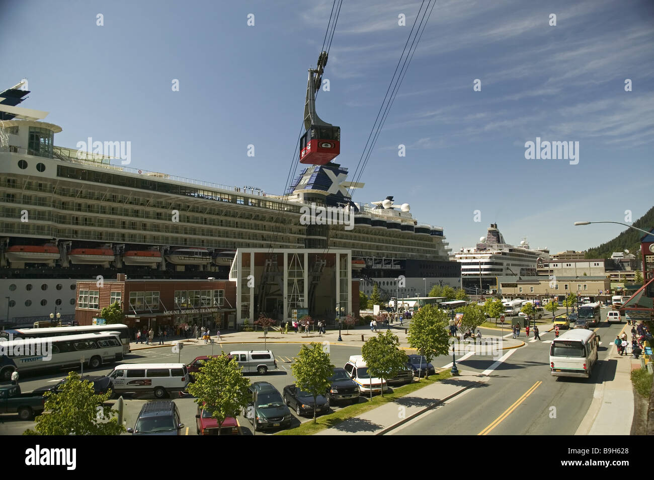 Mt roberts tramway juneau alaska hi-res stock photography and images ...