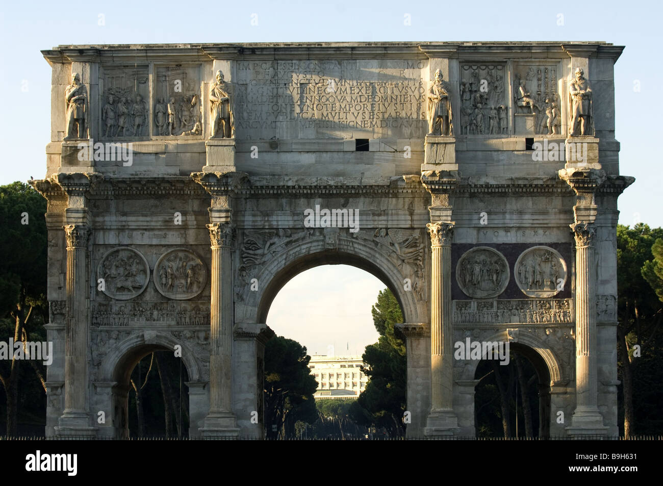 Rome Arch Of Constantine Stock Photos & Rome Arch Of Constantine Stock ...