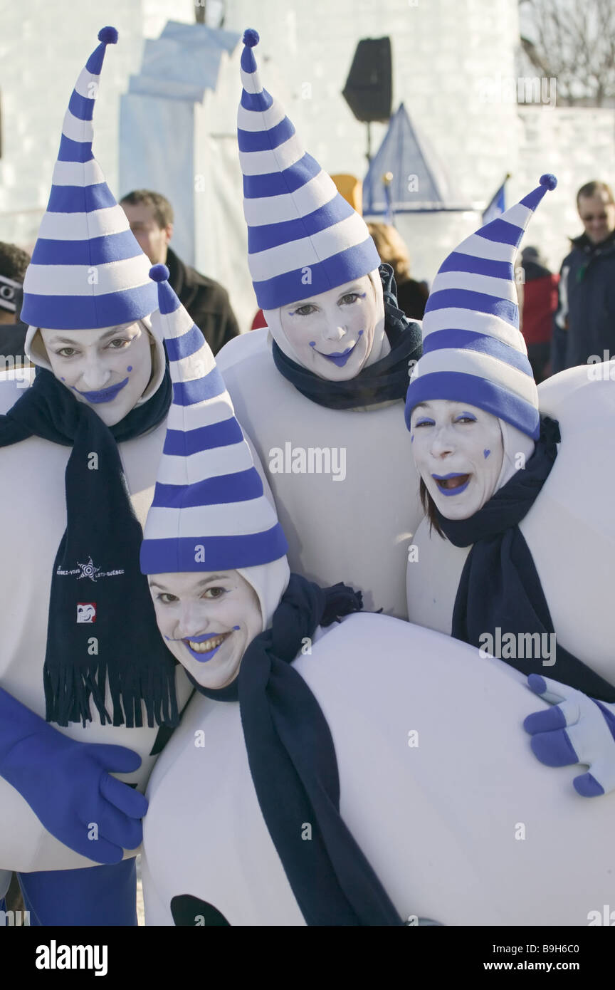 Carnaval de quebec quebec city hi-res stock photography and images - Alamy