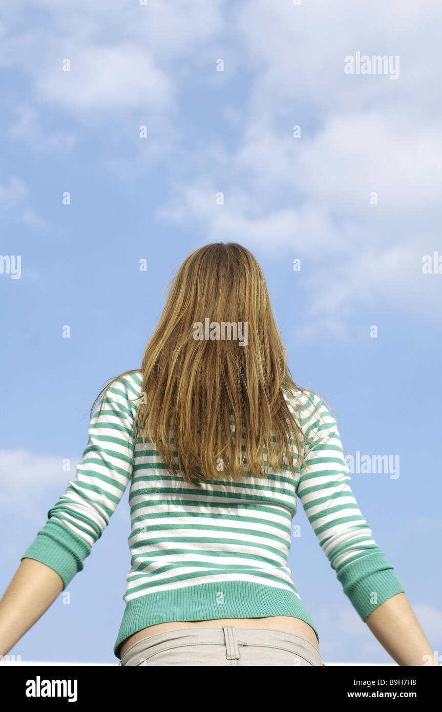 Teenagers girl zest for life Stock Photo - Alamy