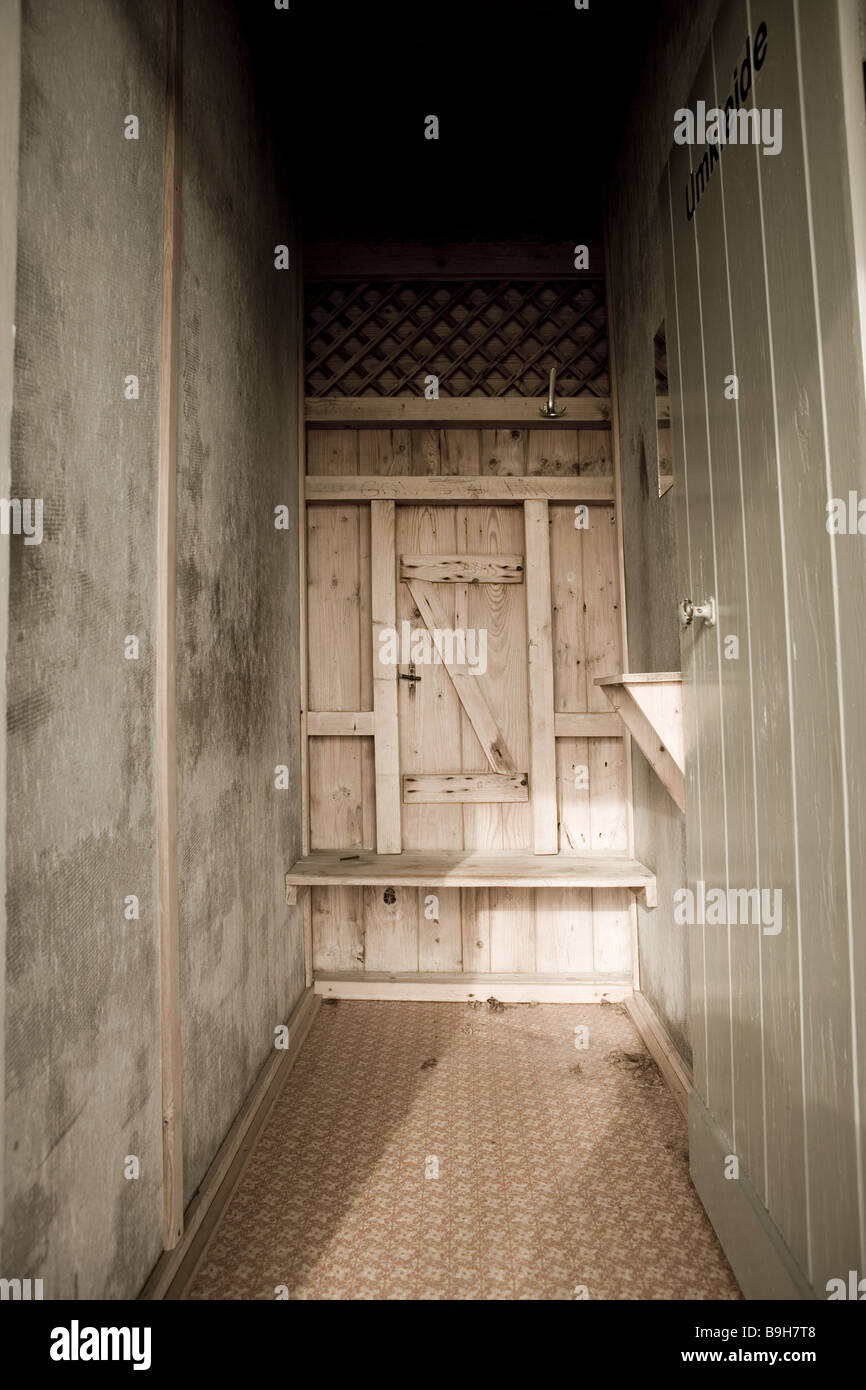 Changing room interior Stock Photo - Alamy