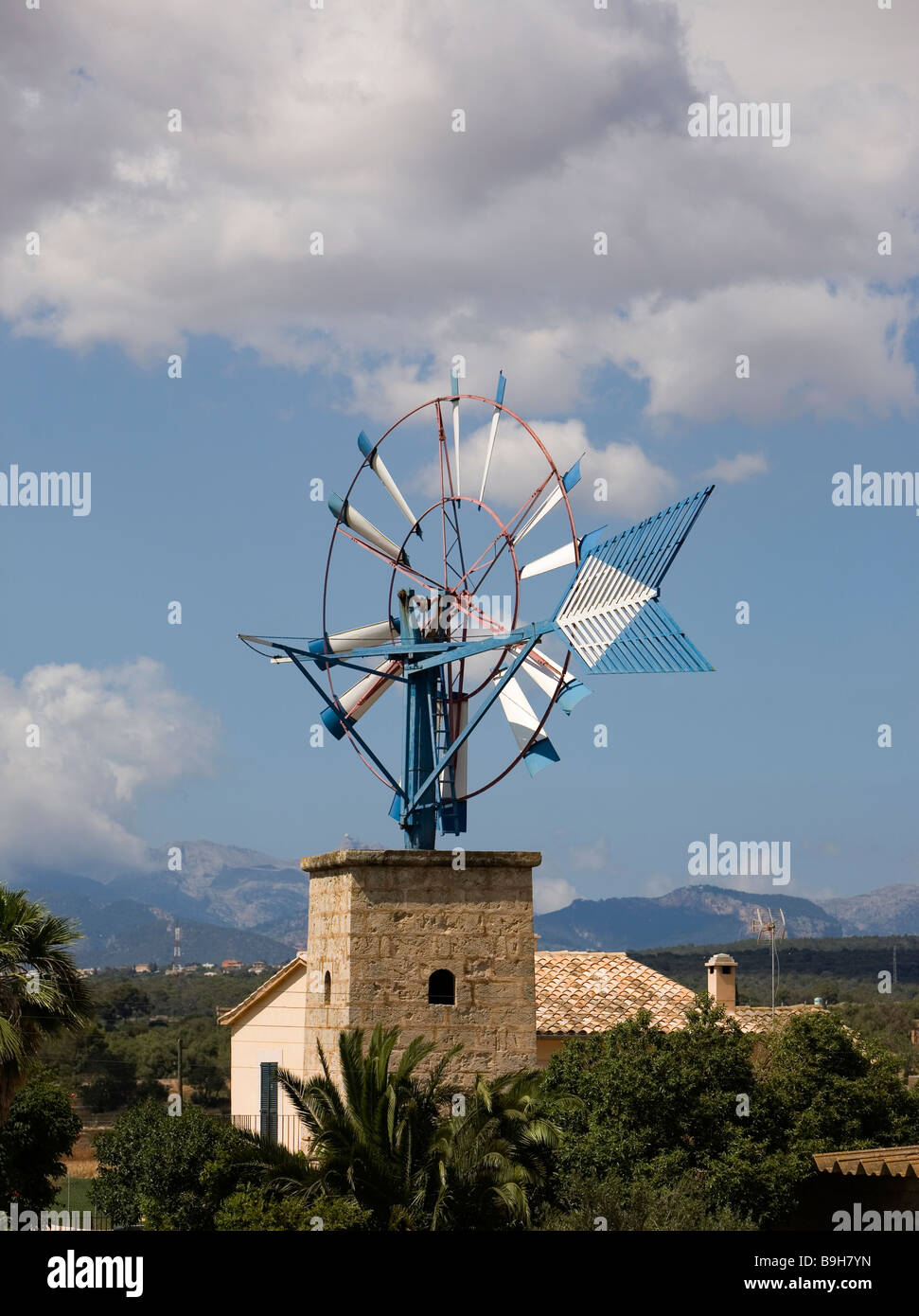 Mallorcan windmill hi-res stock photography and images - Alamy