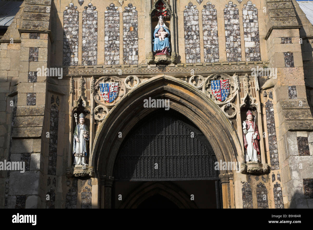 St Nicholas church North Walsham Norfolk England Stock Photo - Alamy