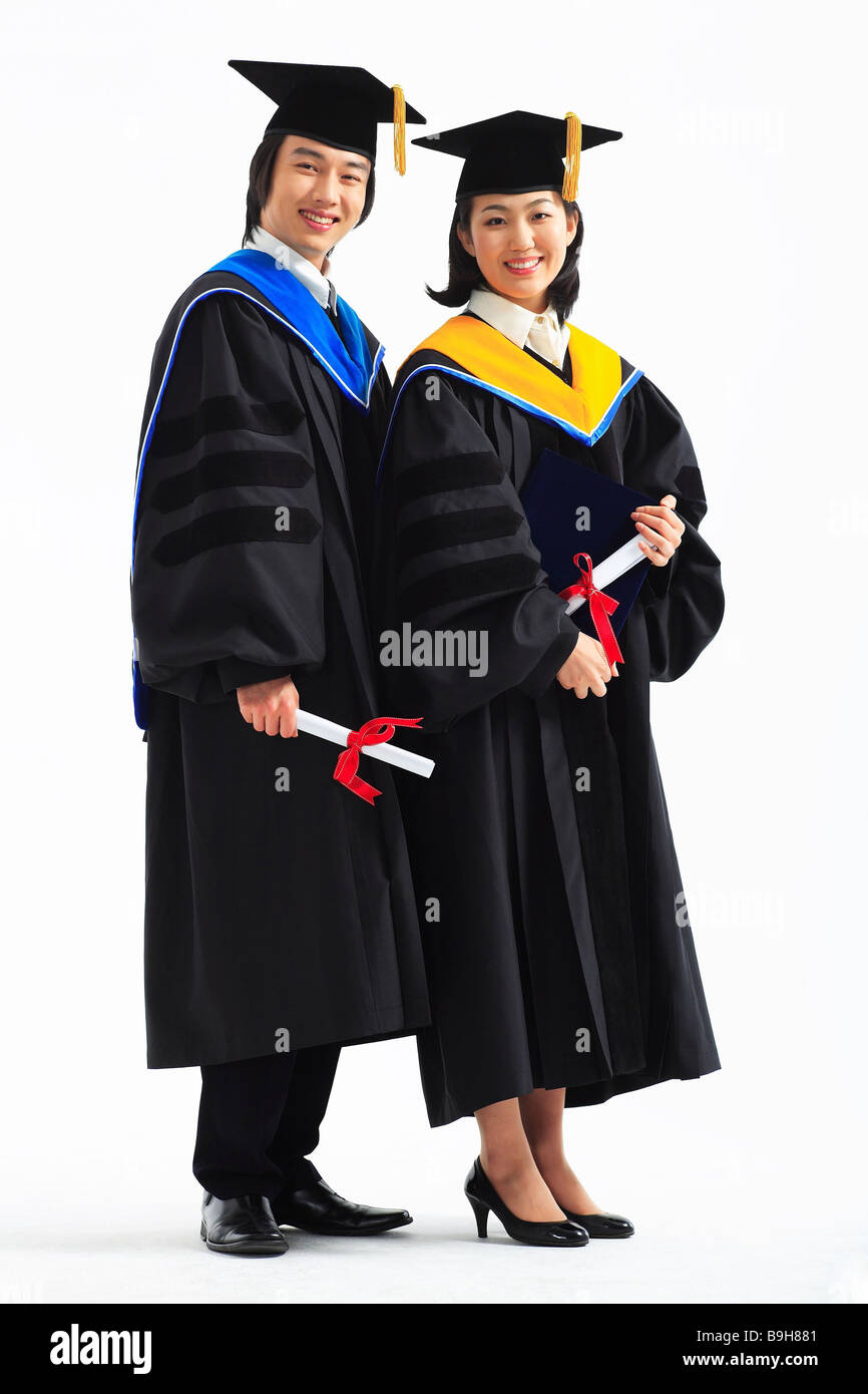 Asian Graduation People Stock Photo - Alamy