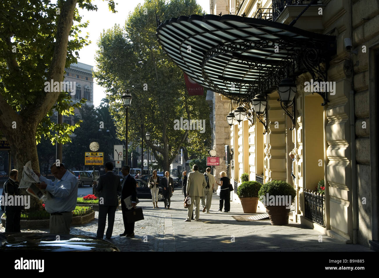 Italy Rome Viminal via Vittoria Veneto Stock Photo - Alamy