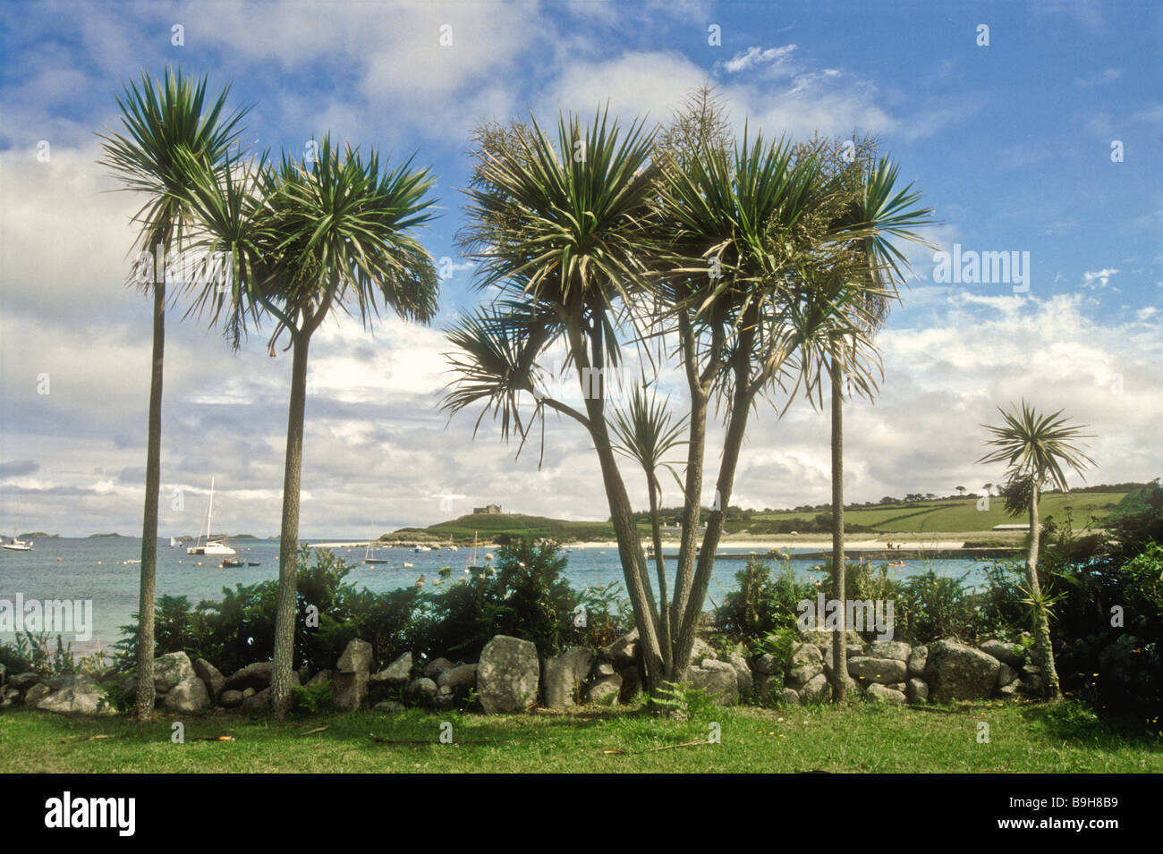 Tresco old grimsby harbour hi-res stock photography and images - Alamy