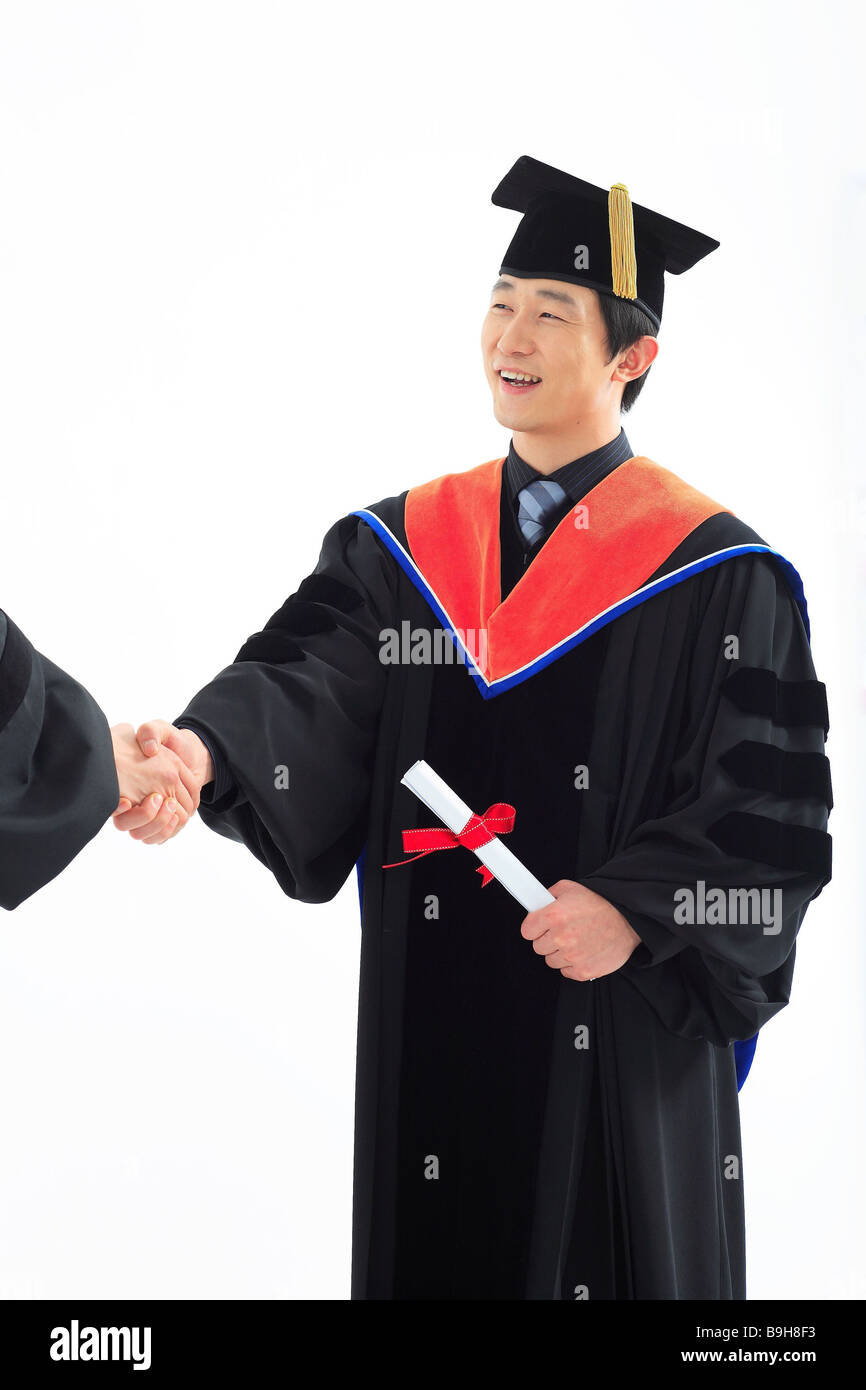 Asian Graduation People Stock Photo - Alamy