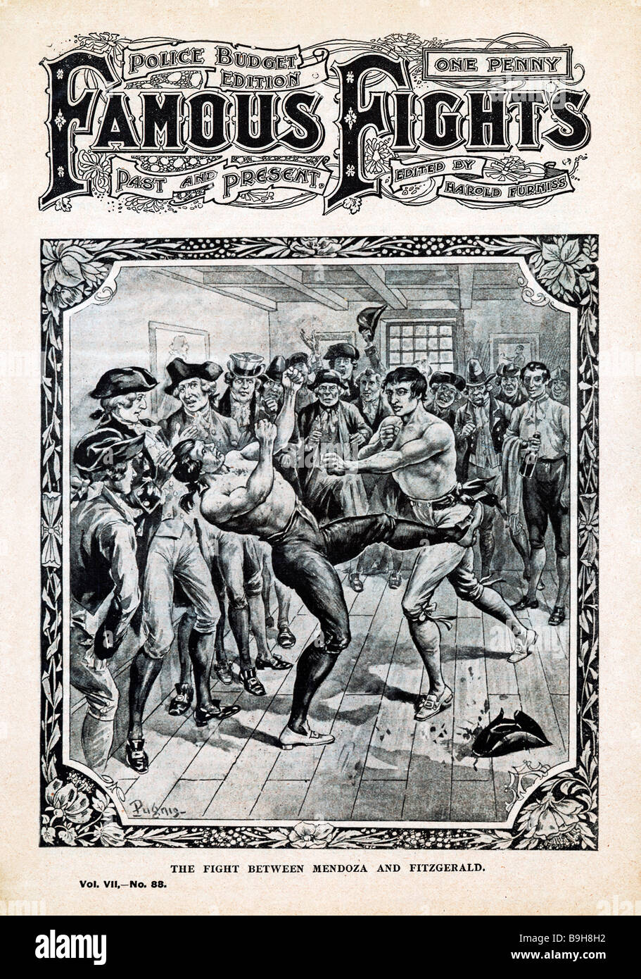 Daniel Mendoza v Squire Fitzgerald Famous Fights cover of the victory ...