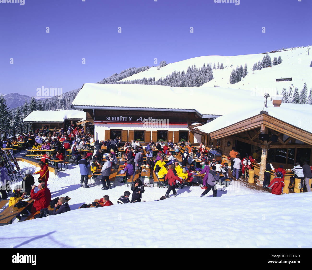 Soll austria ski resort hi-res stock photography and images - Alamy