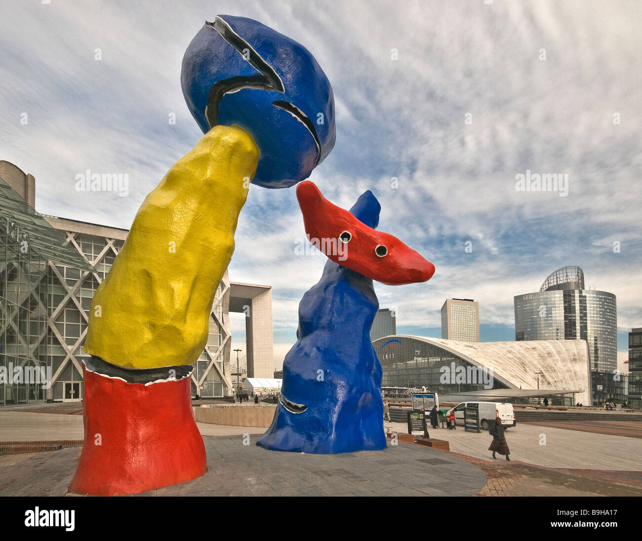Miro statues defense hi-res stock photography and images - Alamy