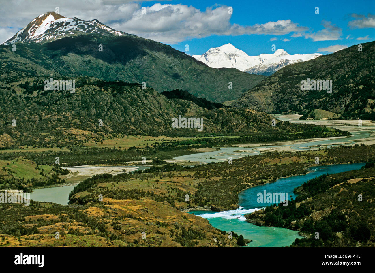 Chile, Region XI, Aisen, Rio Baker Stock Photo - Alamy