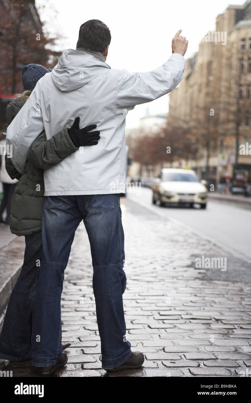 Mate roadside gesture taxi waves partnership affection beckon over ...